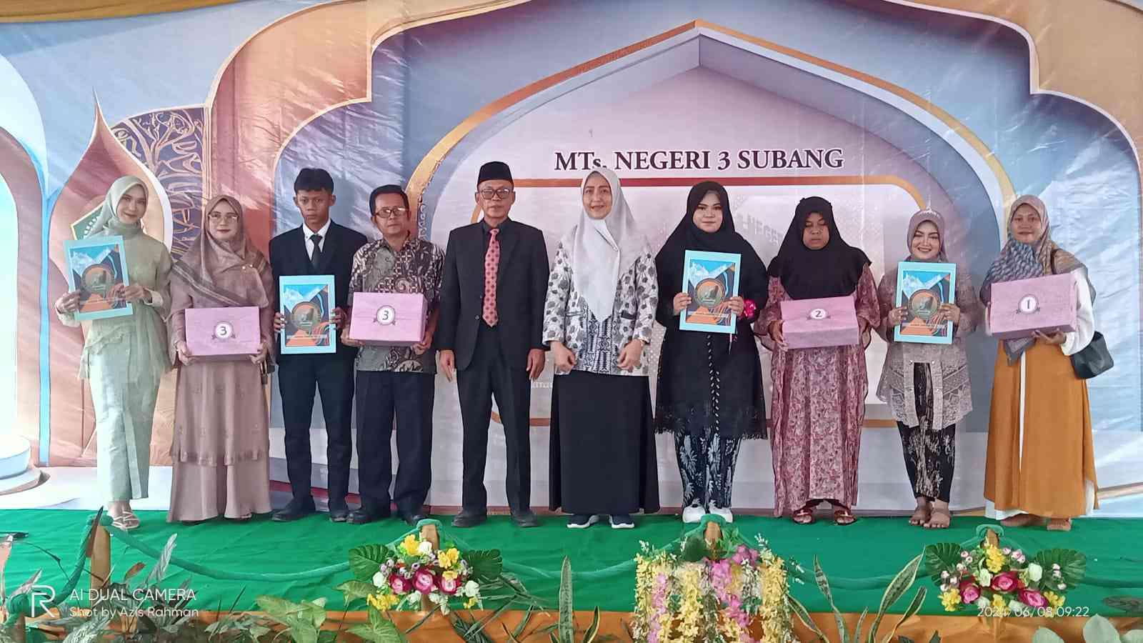 Pelepasan Siswa-siswi Kelas IX MTsN 3 Subang Kecamatan Kasomalang, Mencetak Anak Didik Yang ...