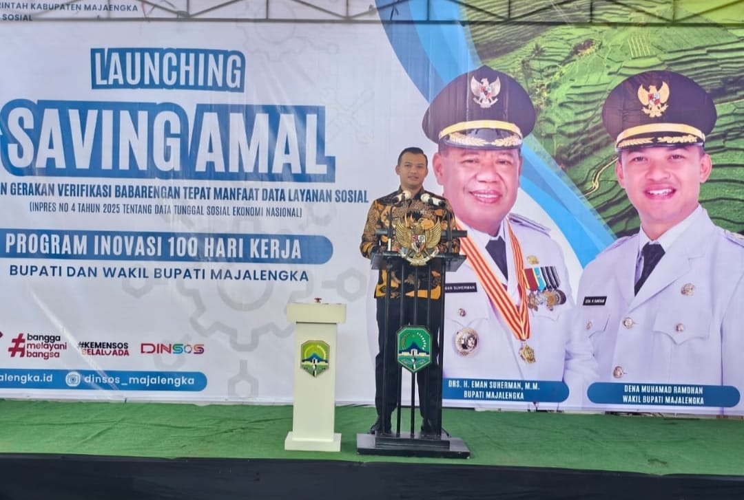 SAVING AMAL " PROGRAM 100 HARI KERJA BUPATI DAN WAKIL BUPATI UNTUK DATA SOSIAL YANG LEBIH AKURAT